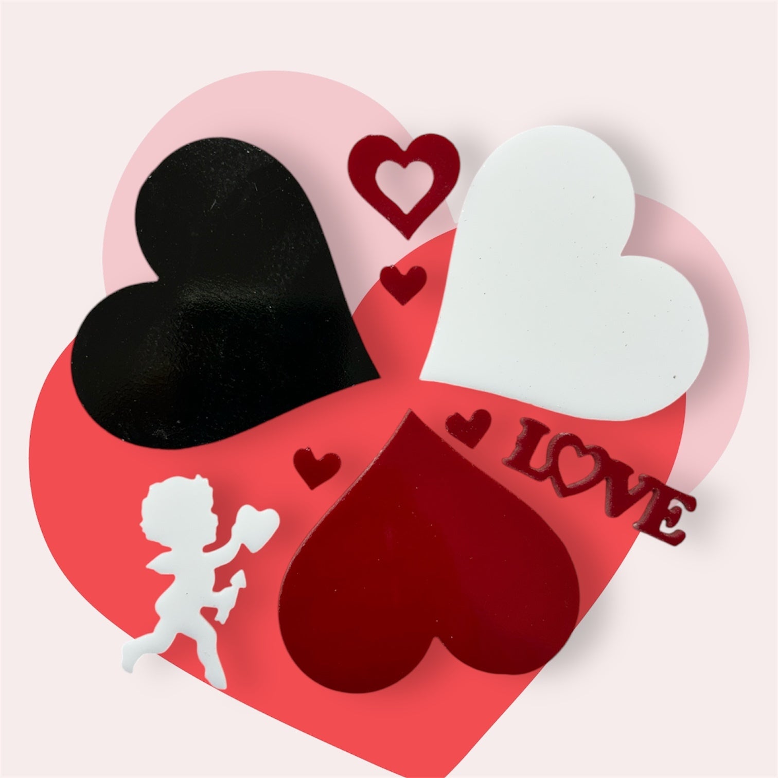 Valentine pre-cut Shapes (COE96) | PeaceLuvGlass